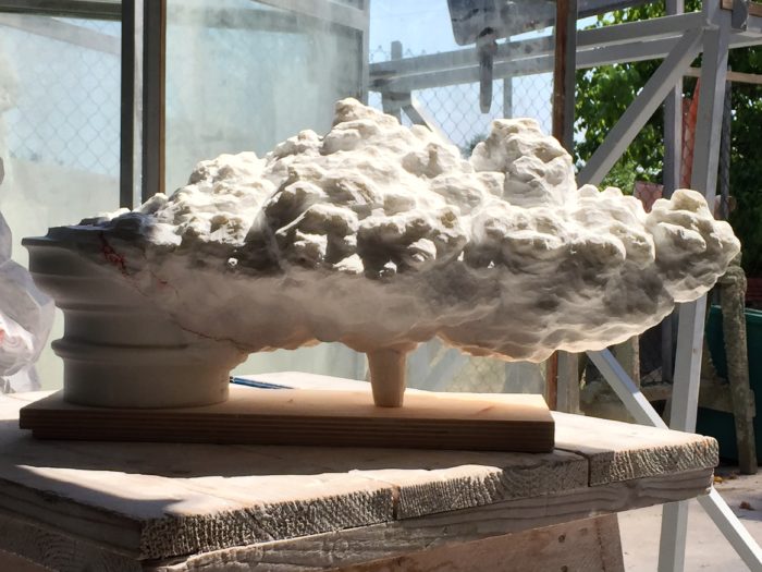 Marble Cloud Sculpture - Cloud Appreciation Society
