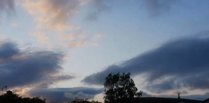 'Confusion' Evening Clouds - Cloud Appreciation Society