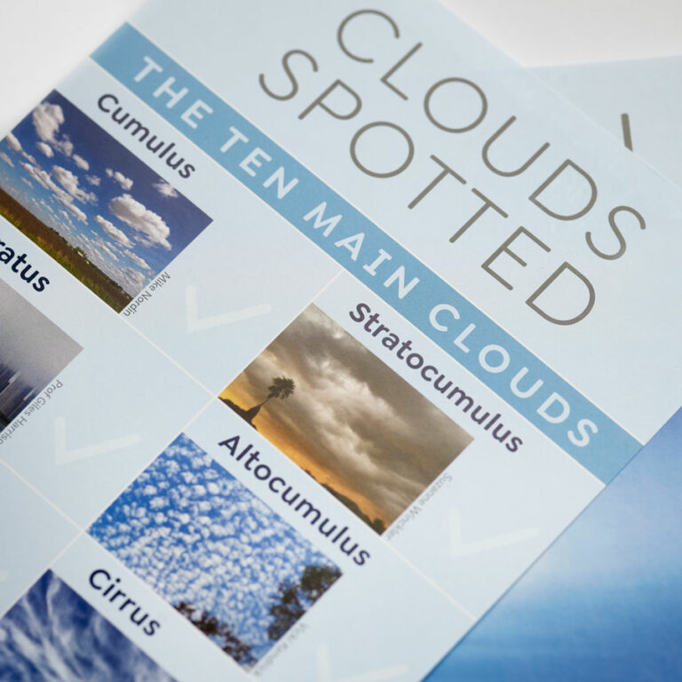 Cloudspotting Chart poster - Cloud Appreciation Society