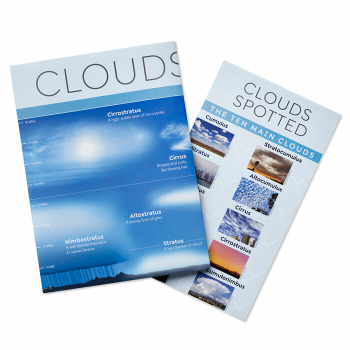 Cloudspotting Chart poster - Cloud Appreciation Society