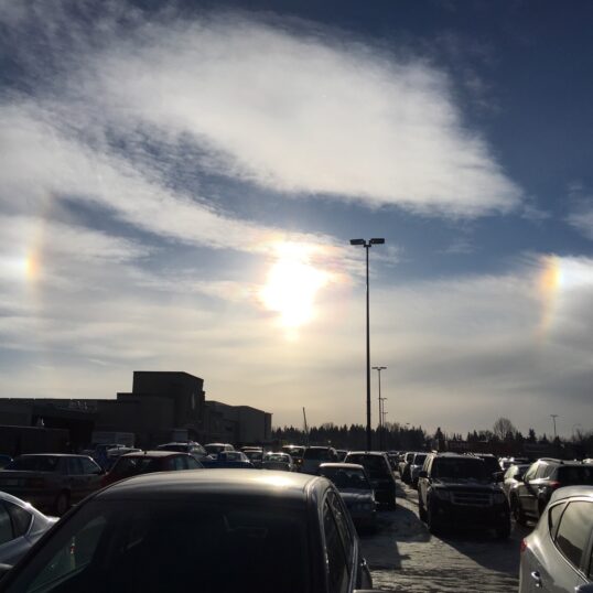 Sun dog - Cloud Appreciation Society