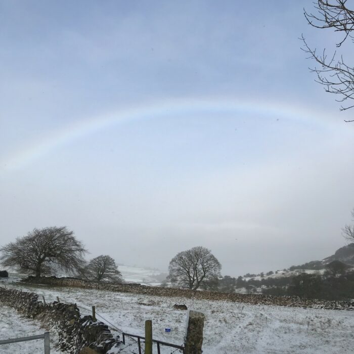 Cloudbow over Hucklow, United Kingdom